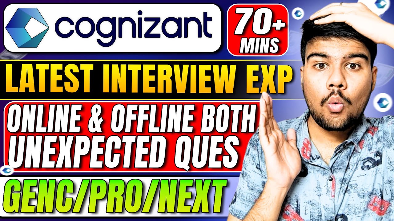 🚀 Cognizant Interview Experience 2025 | GenC/Pro/Next Roles Explained ...