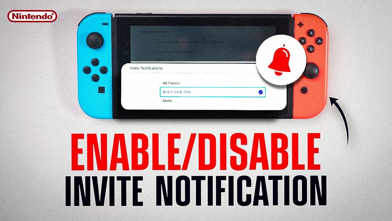 Fix: How to Enable or Disable Invite Notifications on Nintendo Switch ...