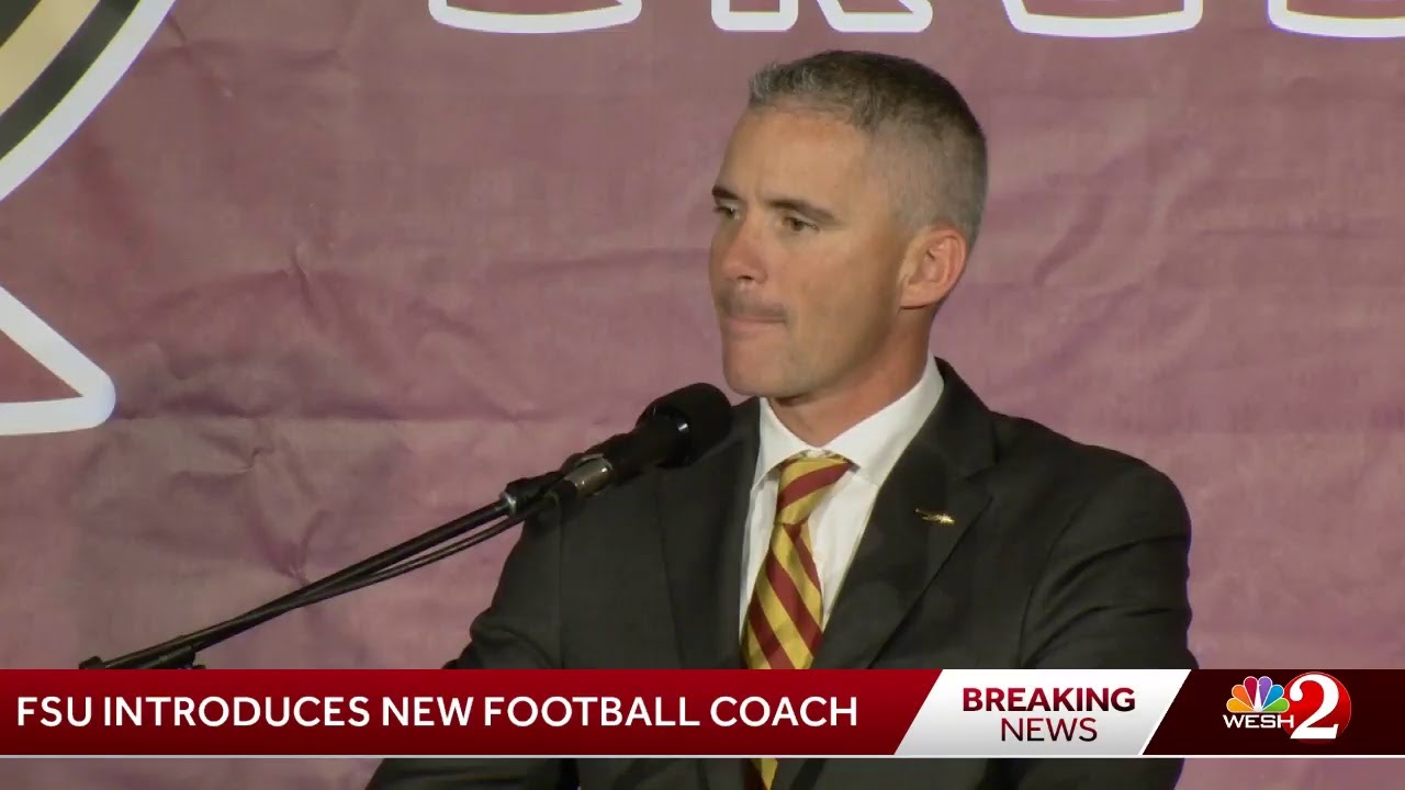 FSU introduces Mike Norvell as head coach - YouTube
