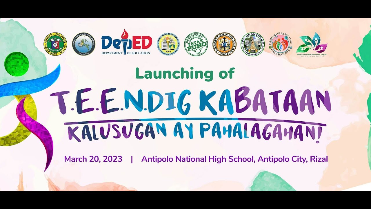 TEENDIG KABATAAN Kalusugan ay Pahalagahan - YouTube