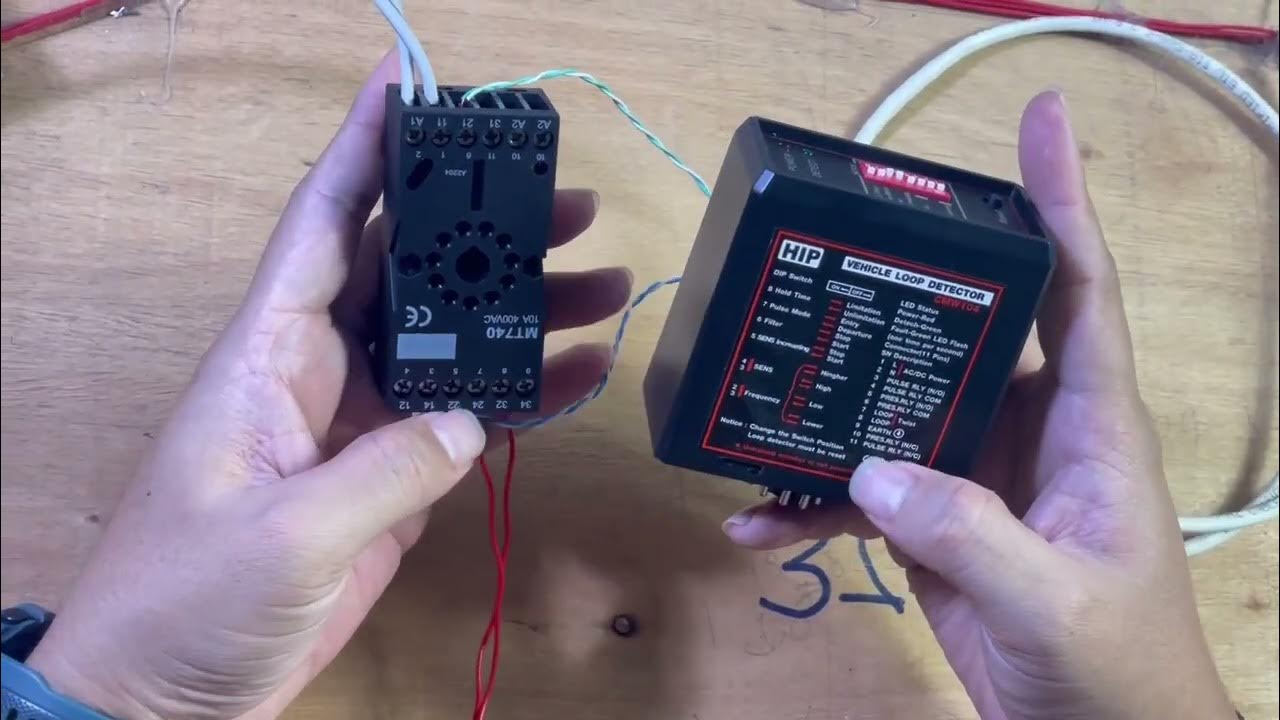 แนะนำอุปกรณ์ Loop Detector - YouTube