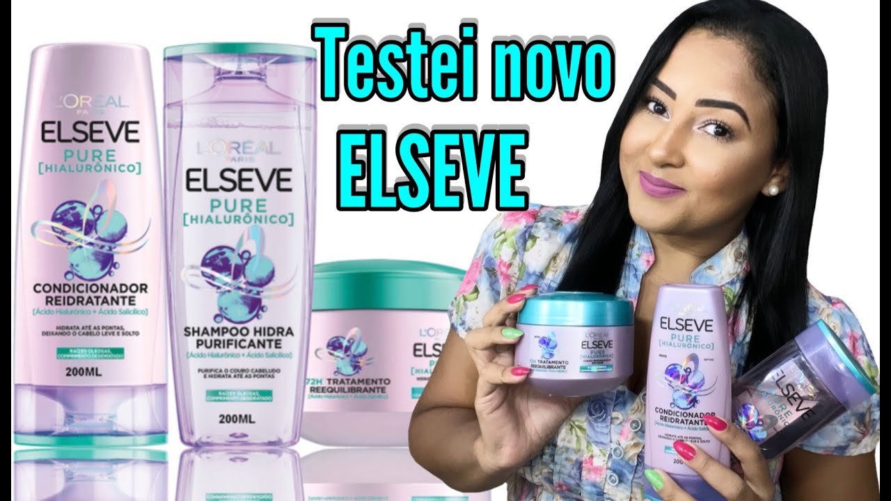 💜ELSEVE PURE HIALURÔNICO (lançamento) - YouTube