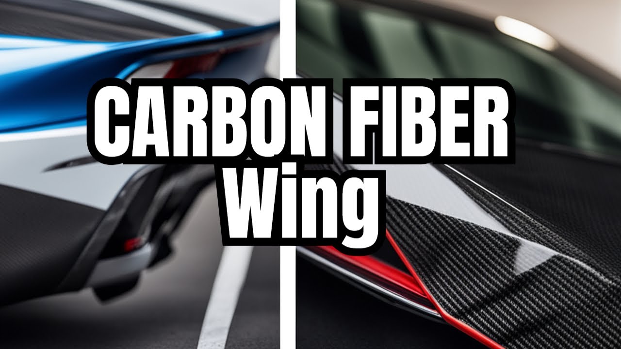 Transforming a Damaged Carbon Fiber Wing: DIY Repair and Paint Makeover ...