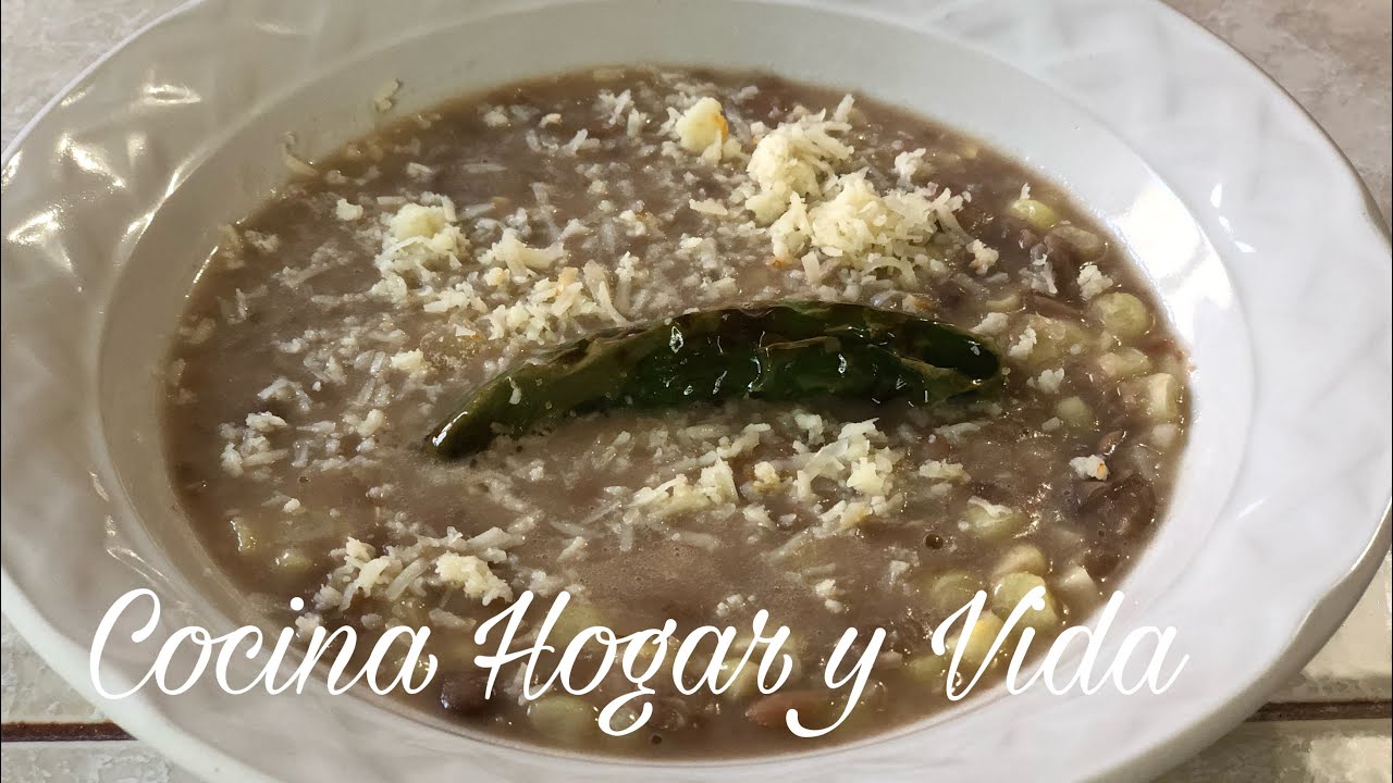 Frijoles Fritos con Elote - YouTube