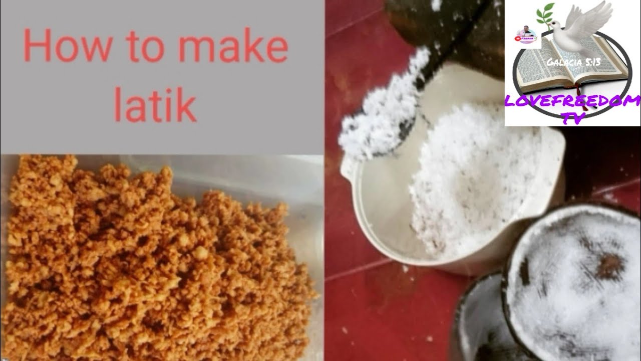 How to make latik | LOVEFREEDOM TV - YouTube