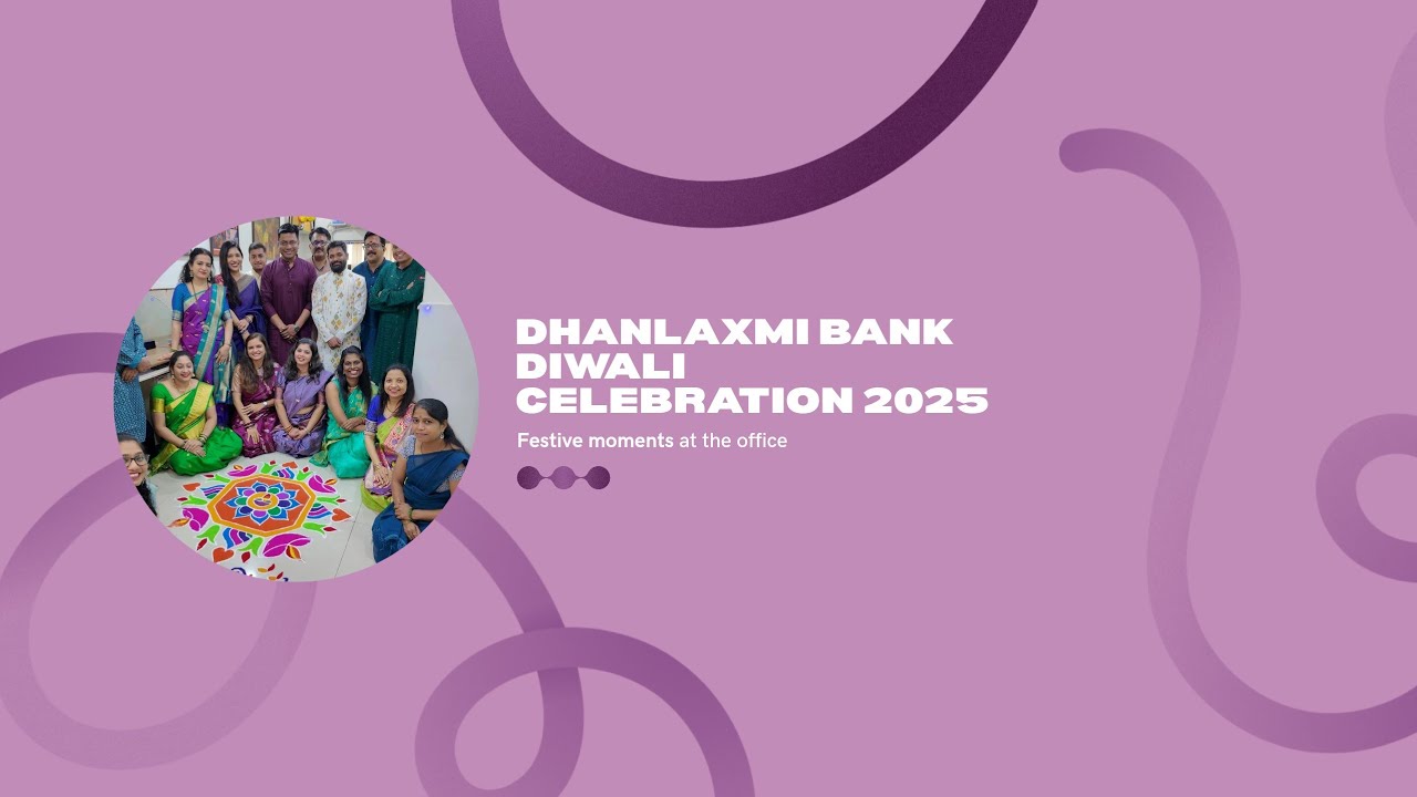 Diwali at Dhanlaxmi Bank Regional Office Mumbai - YouTube