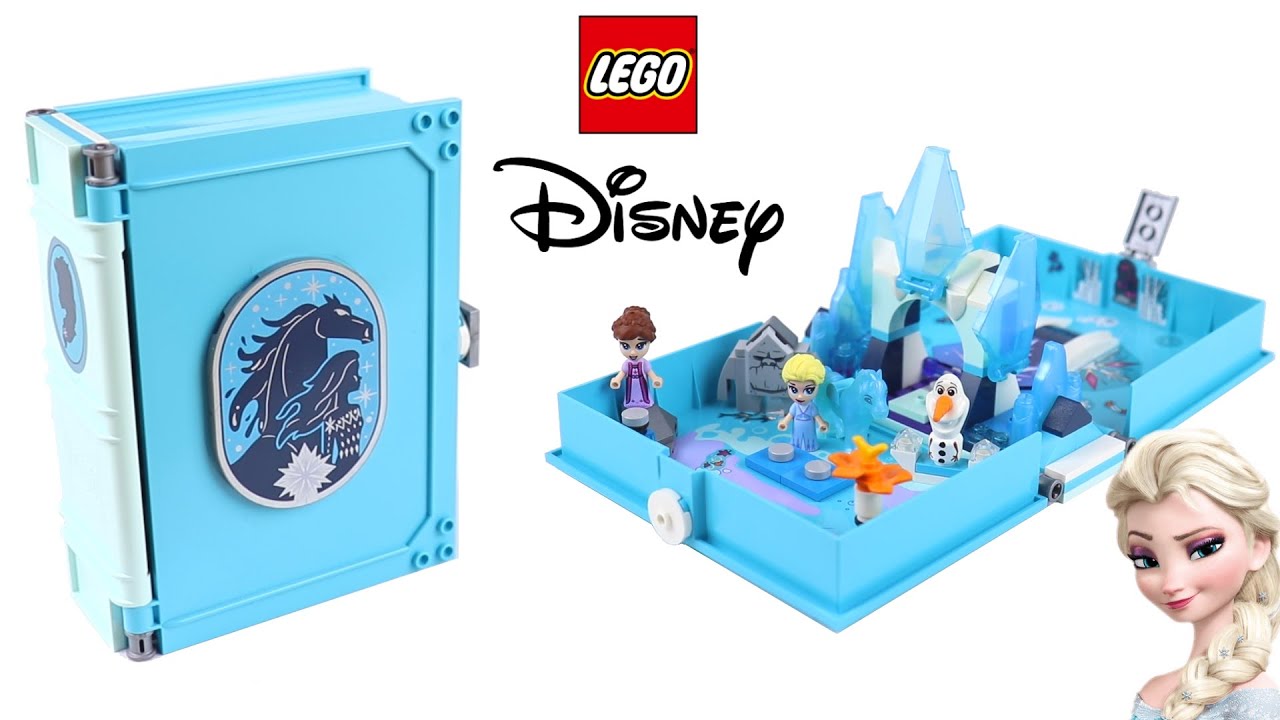 Frozen II Elsa Ahtohallan Book from Lego Disney 43189 - YouTube