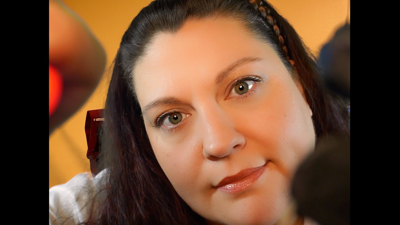 ASMR | Super Tingly Face Inspection and Massage - YouTube