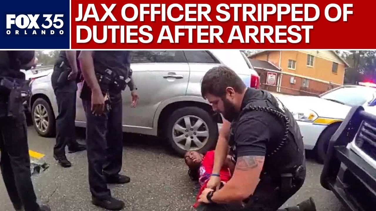 LIVE: Jacksonville officer stripped of his duties after viral arrest ...