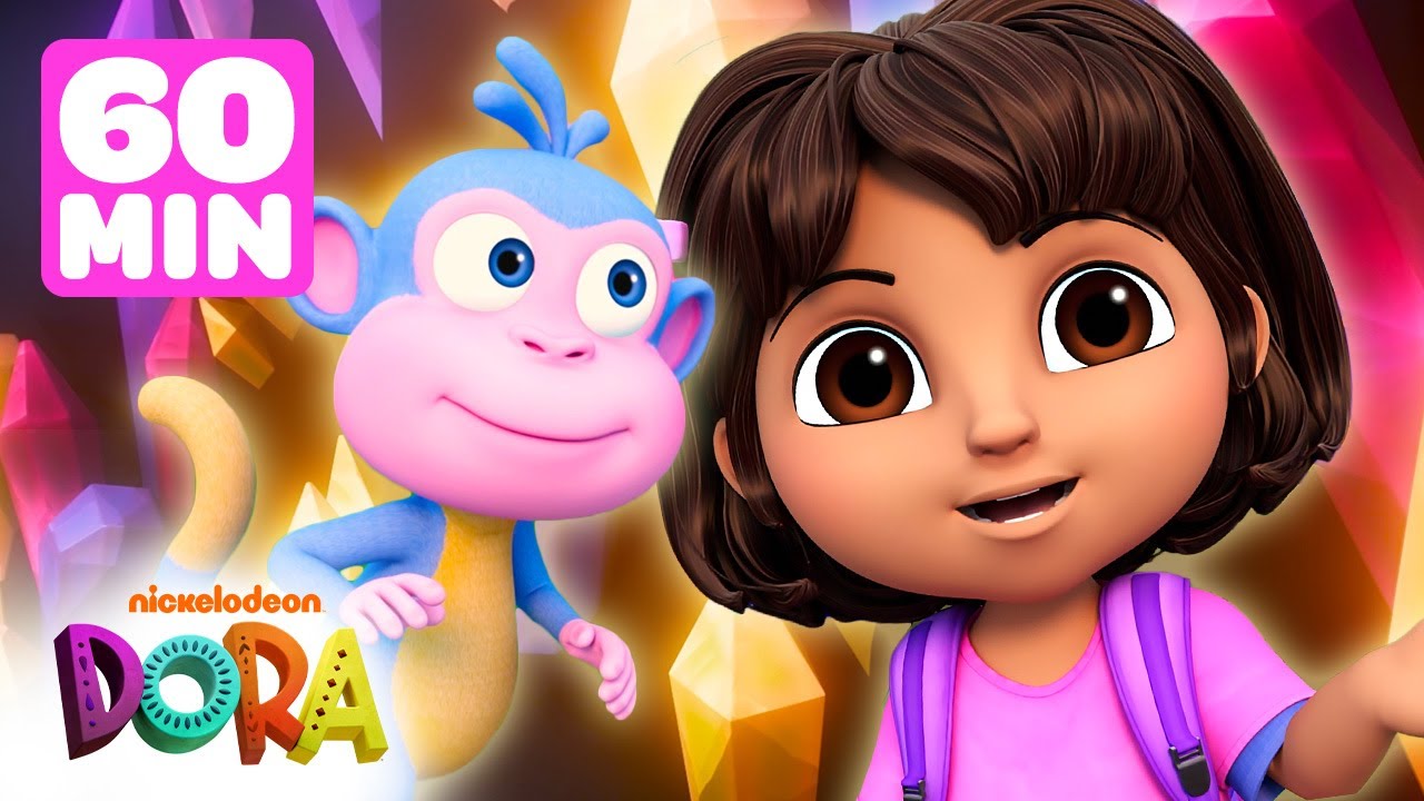 Dora and Boots Explore a Crystal Cave! & More Brand New Full Episodes ...