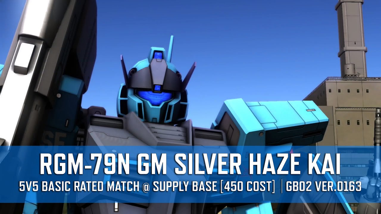 RGM-79N GM CUSTOM [SILVER HAZE KAI] - 5v5 Basic Rated Match @ 450 Cost ...