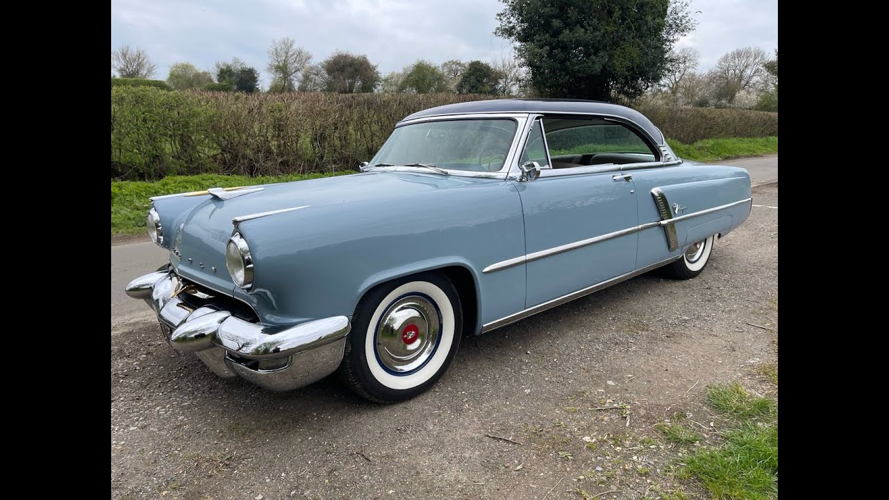 1953 Lincoln Capri 2 Door Hardtop Coupe V8 Auto Stunning Car - YouTube