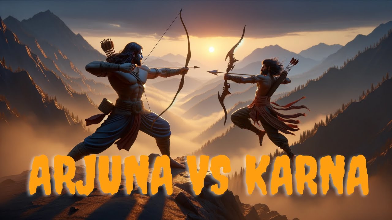 Who's More Powerful? Arjuna vs Karna: The Real Story - YouTube