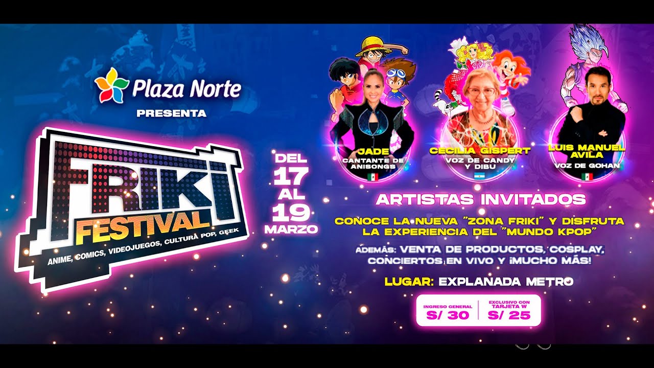 FRIKI FESTIVAL 2023 (RECORIDO)- Plaza Norte - Lima - Perú - YouTube
