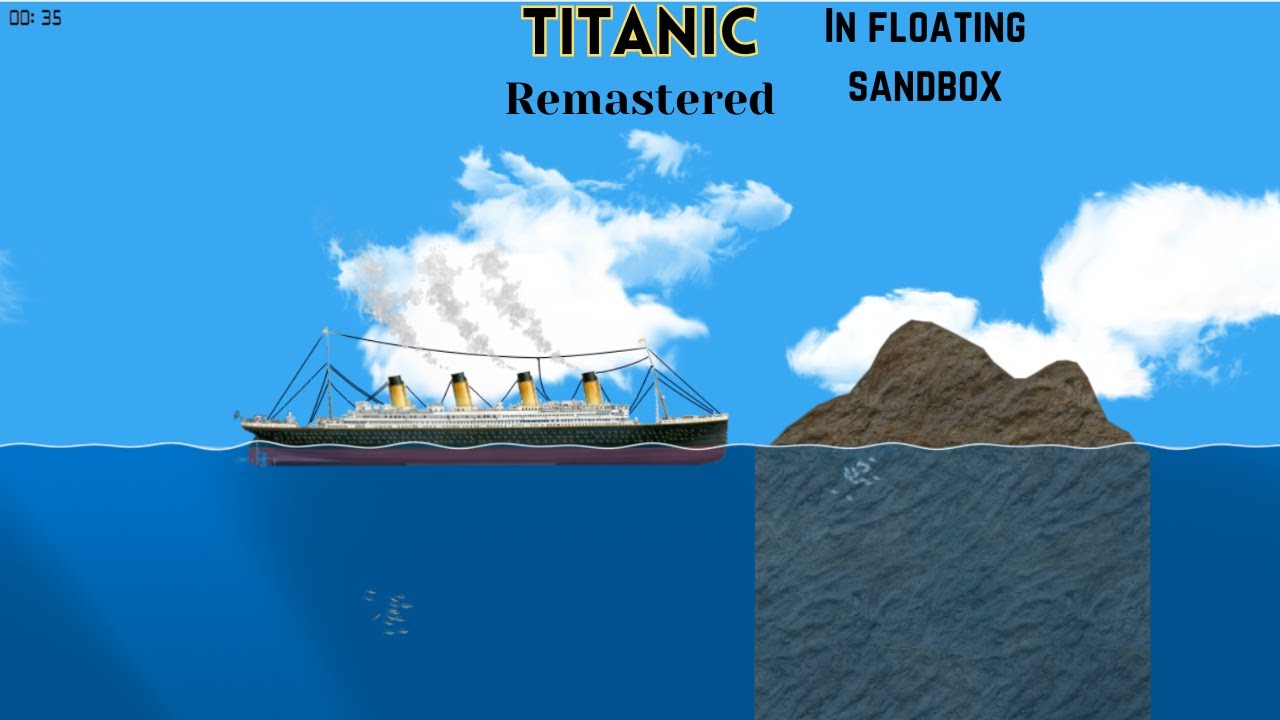 100 SUBSCRIBER SPECIAL! Titanic in floating sandbox REMASTERED #TItanic ...