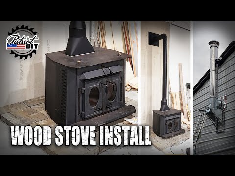 How To Hook Up A Woodstove Pipe Goin Thru Wall