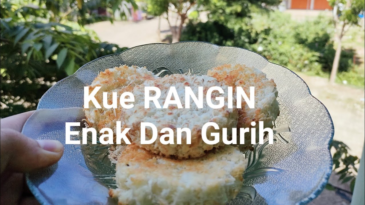 Resep Rahasia = Membuat Kue RANGIN Dengan Cetakan Bulat - YouTube