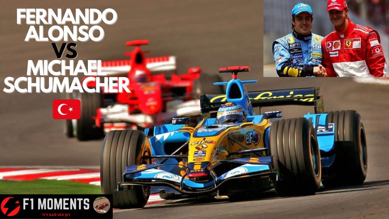 Fernando Alonso VS Michael Schumacher-F1 2006 İstanbul Park 🇹🇷 - YouTube