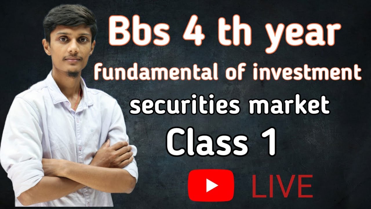 Bbs 4 th year investment Security market old is gold problem solved ...