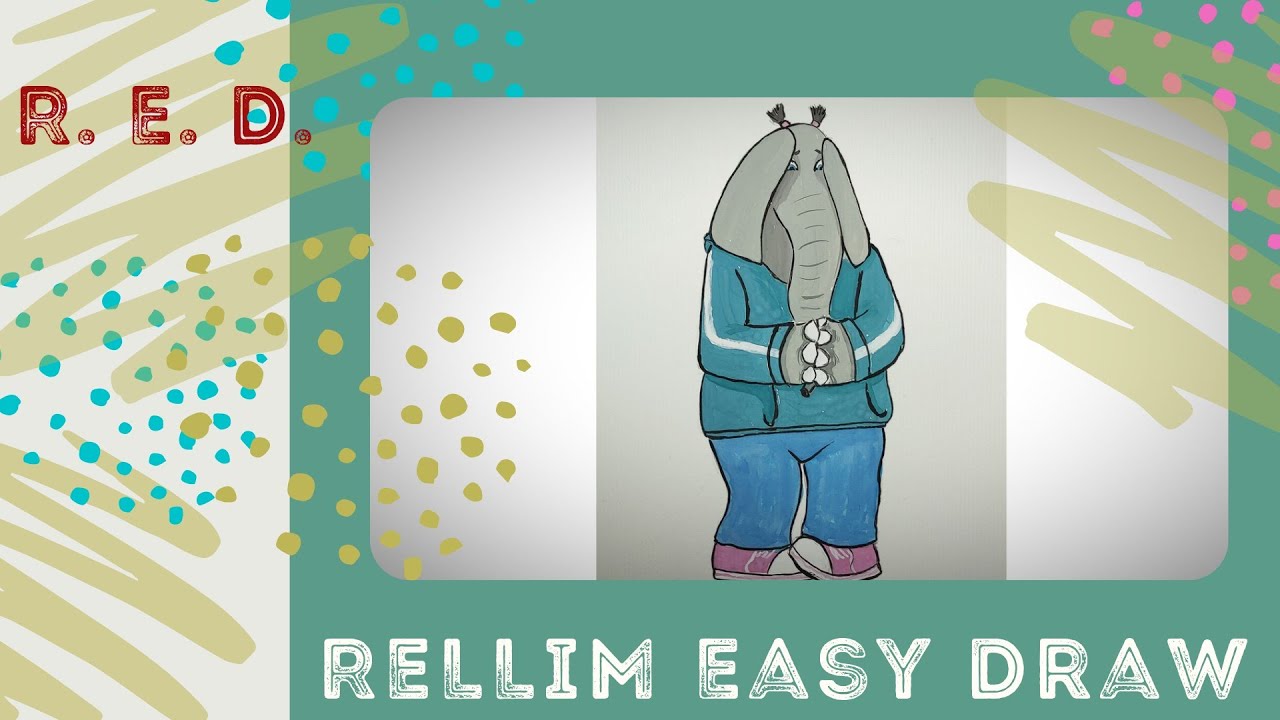 Easy draw Meena Sing. Draw Sing characters . Sing 2. #draw #easy #meena ...