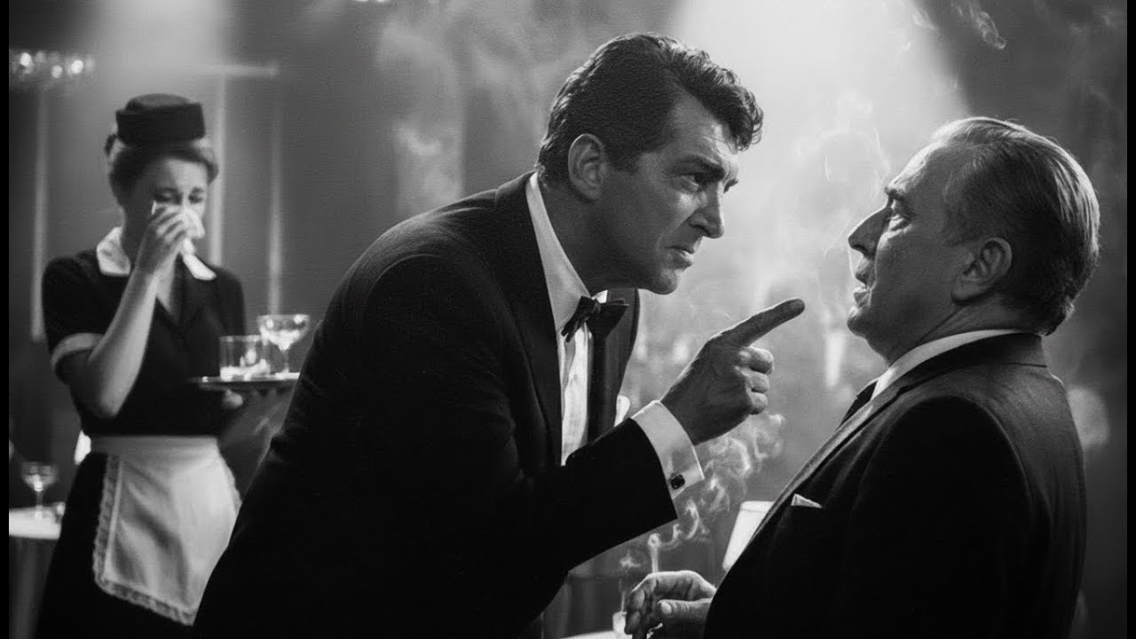 Dean Martin STOPPED His Show For A Crying Waitress — What He Whispered ...