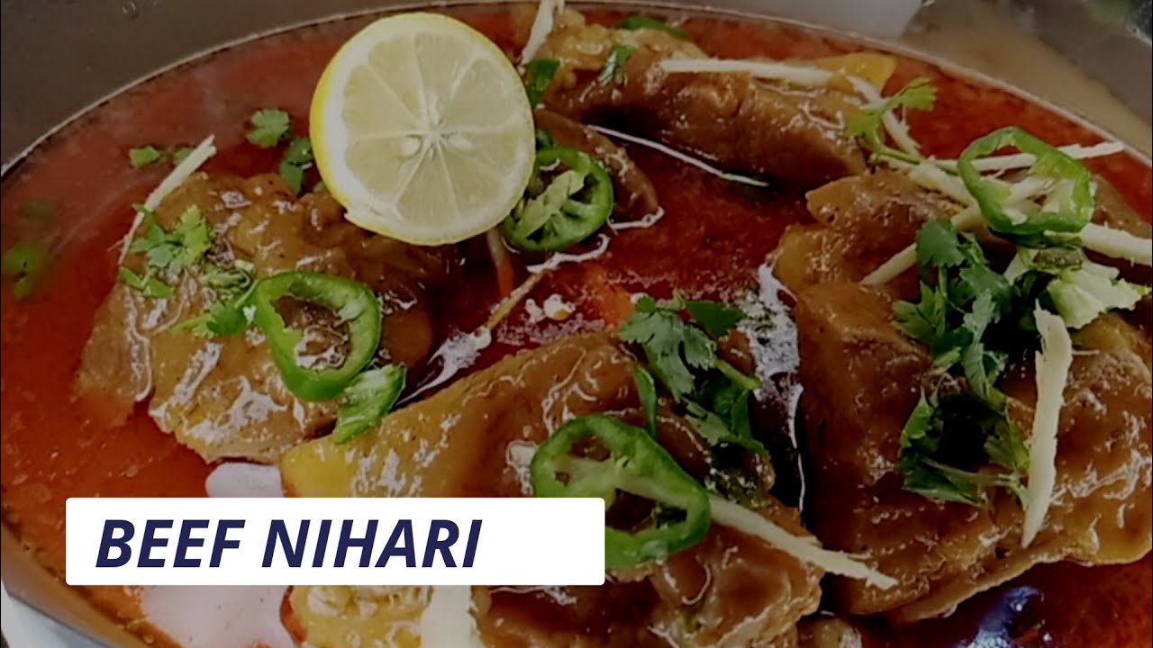 Restaurant Style Beef Nihari Recipe |it's Mehreen Kitchen and Vlogs ...