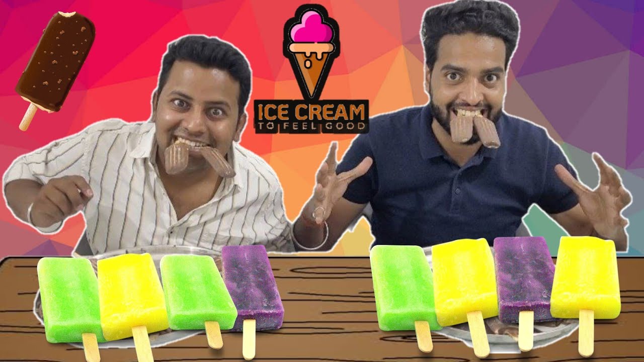 Ice Cream Eating Challenge | Chocobar Eating Challenge | Food Challenge ...