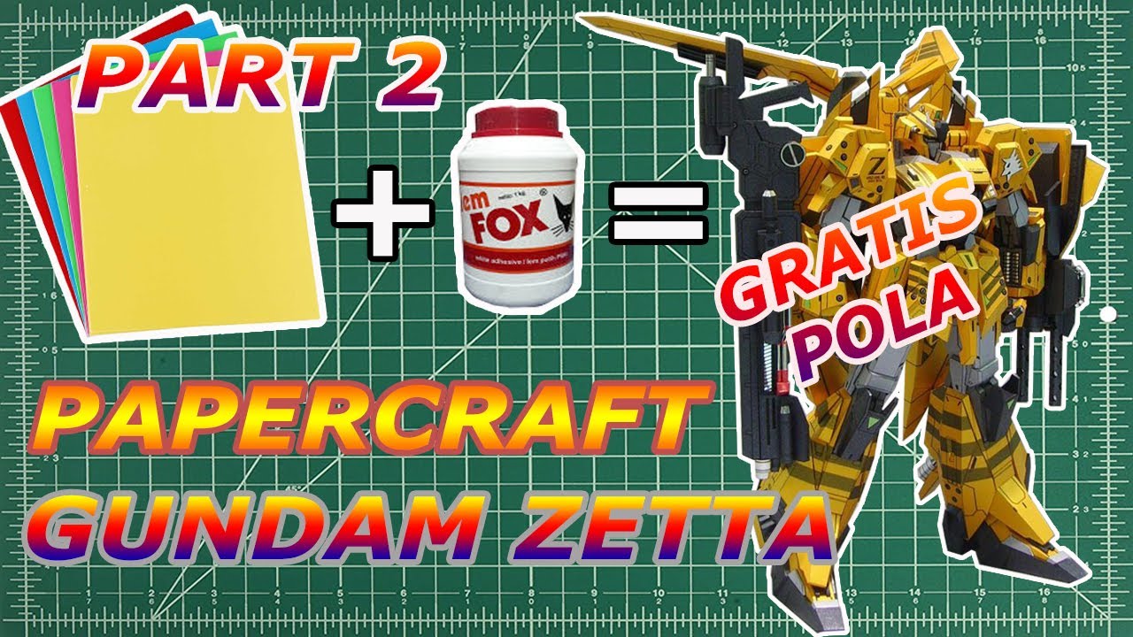 MEMBUAT GUNDAM DARI KERTAS (Budged LOW, Hasil WOW) [PART 2] #gundam # ...