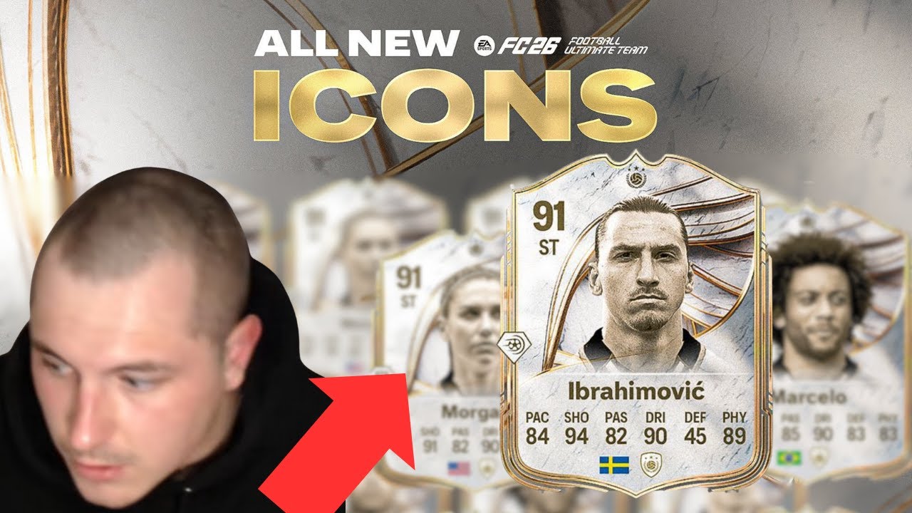 FC 26 NEW ICONS LEAKED! | Ibrahimović, Morgan, Kahn & More - YouTube