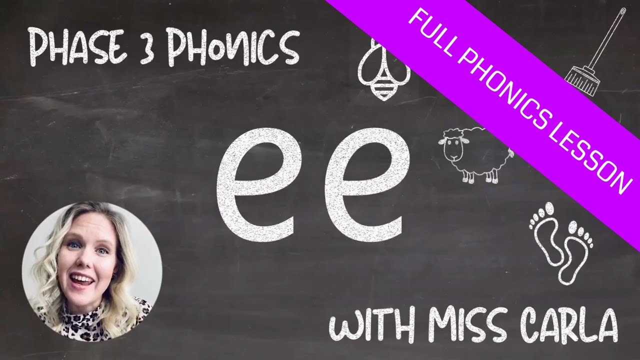 EE ee sound Phase 3 Phonics Animation TEACH YOUR CHILD TO READ Sound ...