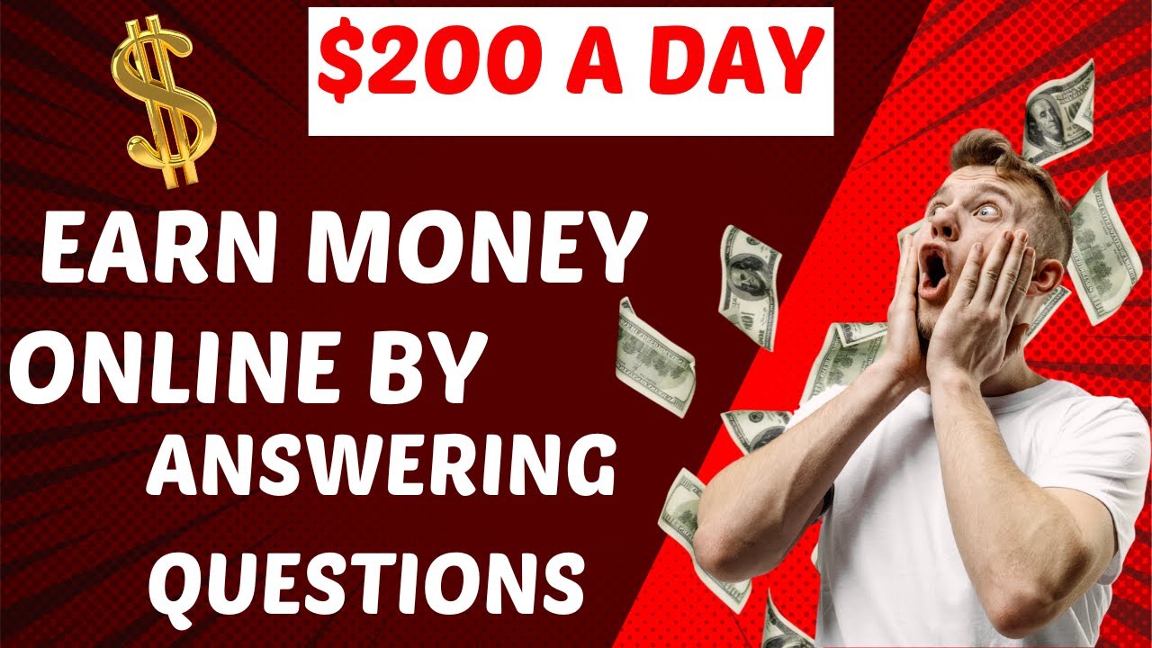 How To Earn Money Online By Answering Questions - YouTube
