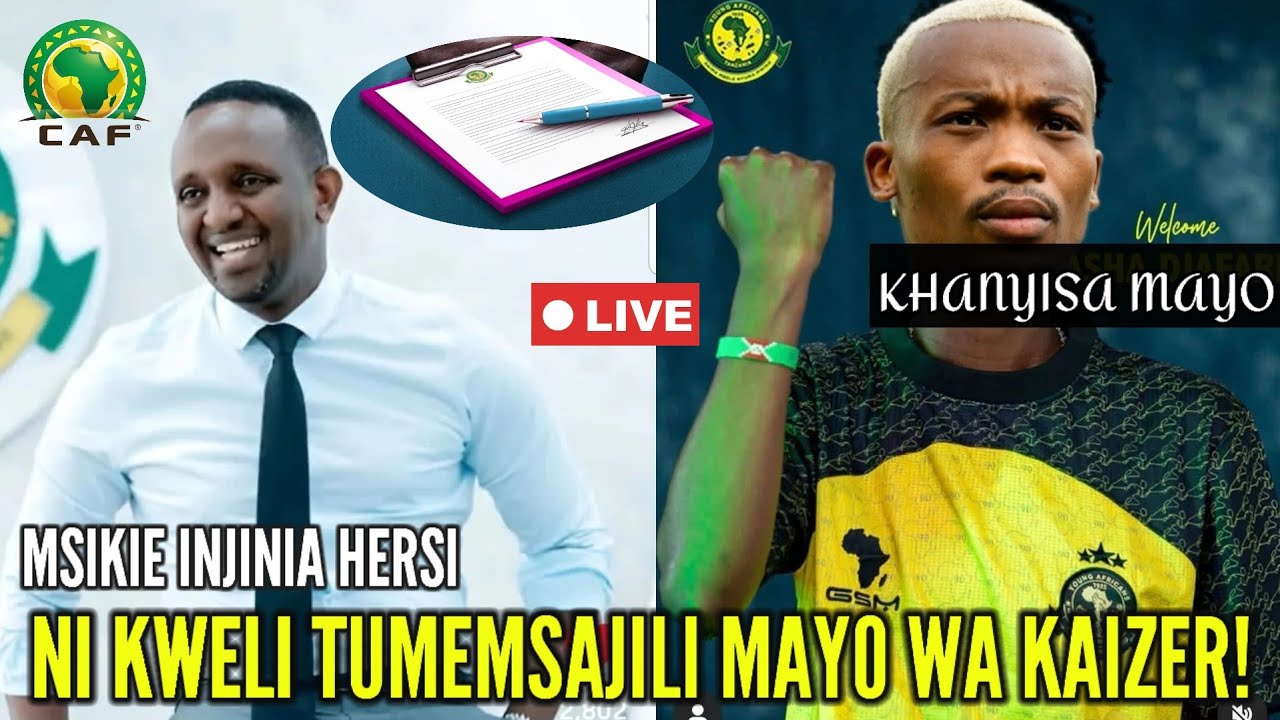 TOBAAH! INJINIA ATHIBITISHA KUMSAJILI MAYO, MPANZU NA MORICE YANGA MPYA ...