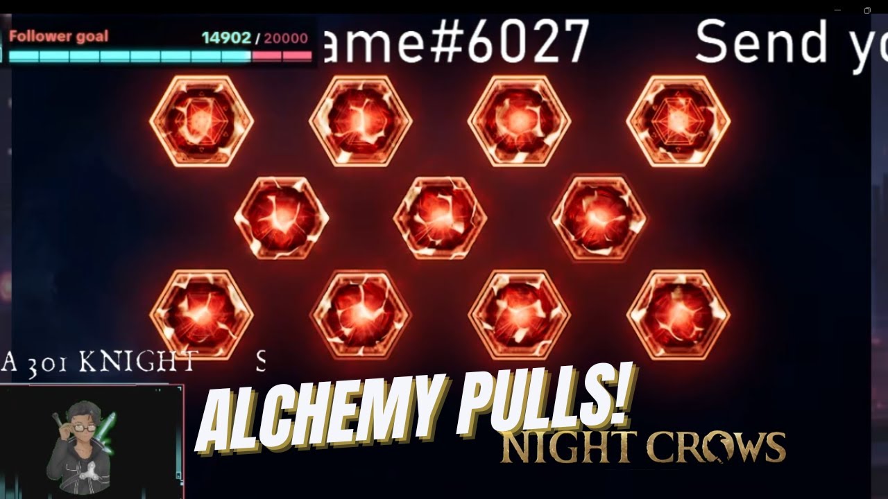 Alchemy Rolls! (Clearing out the event) #nightcrows - YouTube