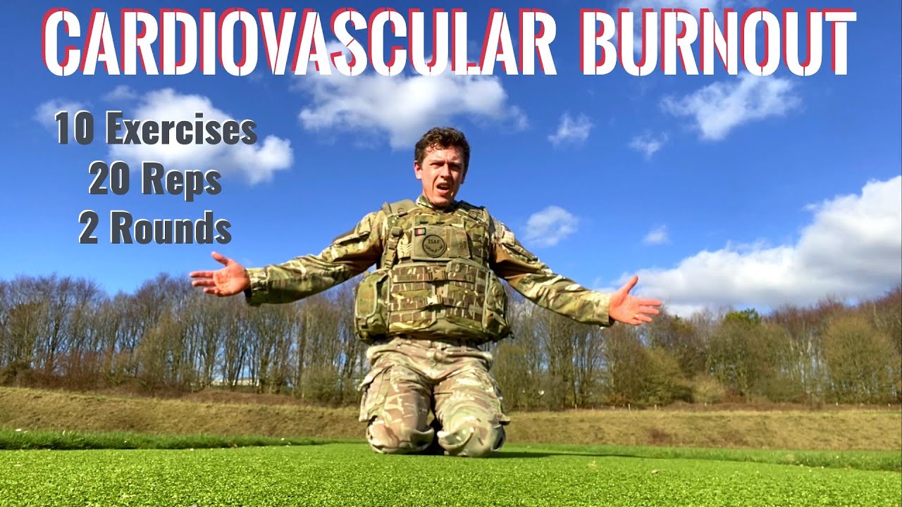British Soldier Cardiovascular Burnout | Workout To Prepare For Army ...