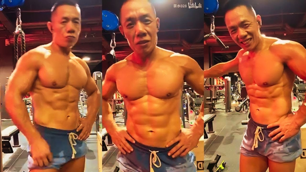 Live Recording Chinese Muscleman Workout - YouTube