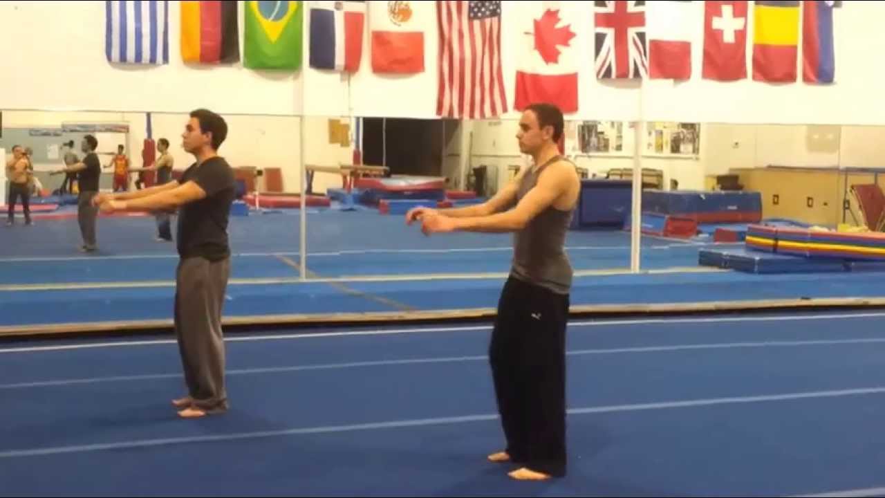 Synchronized Back-flips - YouTube