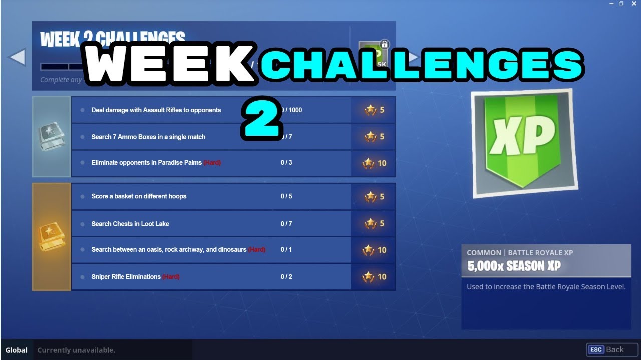 *NEW* Week 2 Challenges Guide Fortnite | Fortnite Season 5 | - YouTube