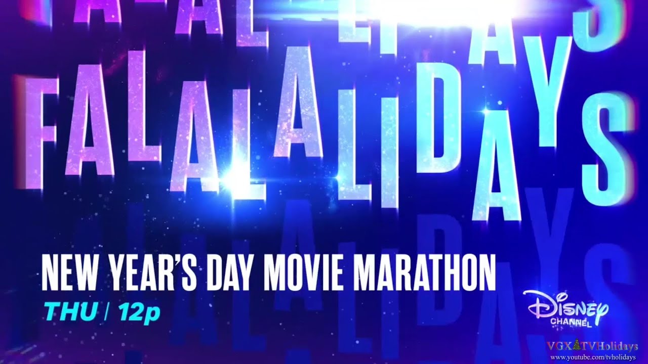 Disney Channel US 2025 Rewind + New Year's Day Movie Marathon Advert ...