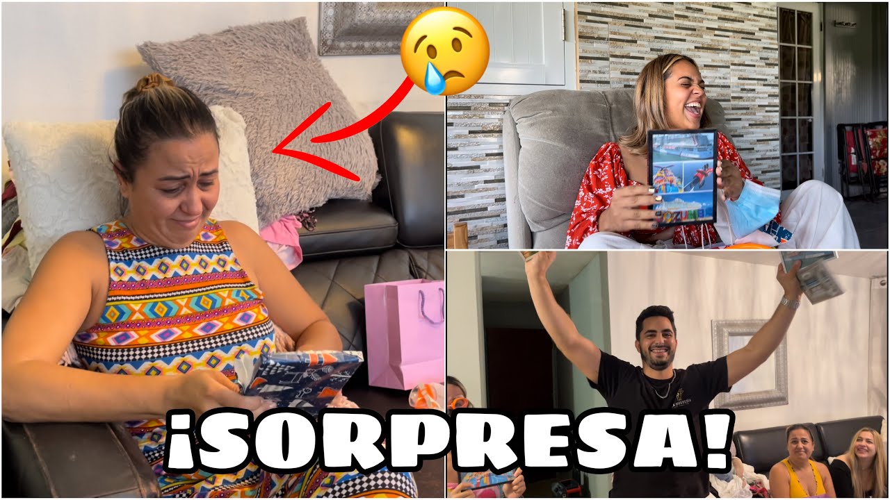 LE DOY UNA SORPRESA A TODA MI FAMILIA ¿Un bebé? ¿Viaje? ¿Crucero? - YouTube