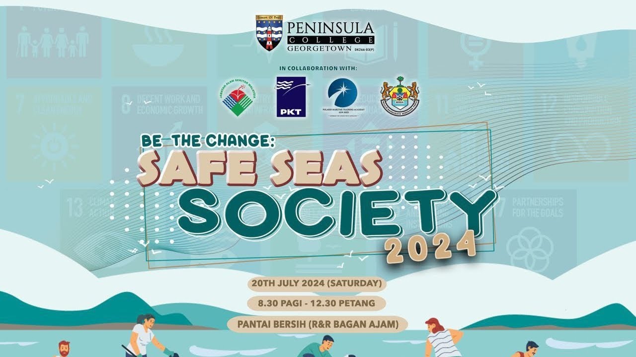 COMMUNITY SERVICE 2 "BE THE CHANGE: SAFE SEAS SOCIETY 2024" - YouTube