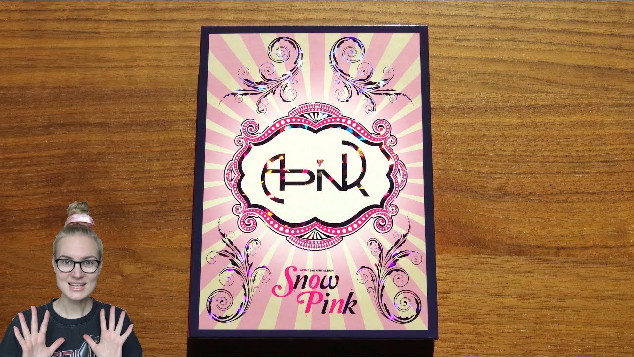 Unboxing Apink 에이핑크 2nd Korean Mini Album Snow Pink 스노우 핑크 - YouTube
