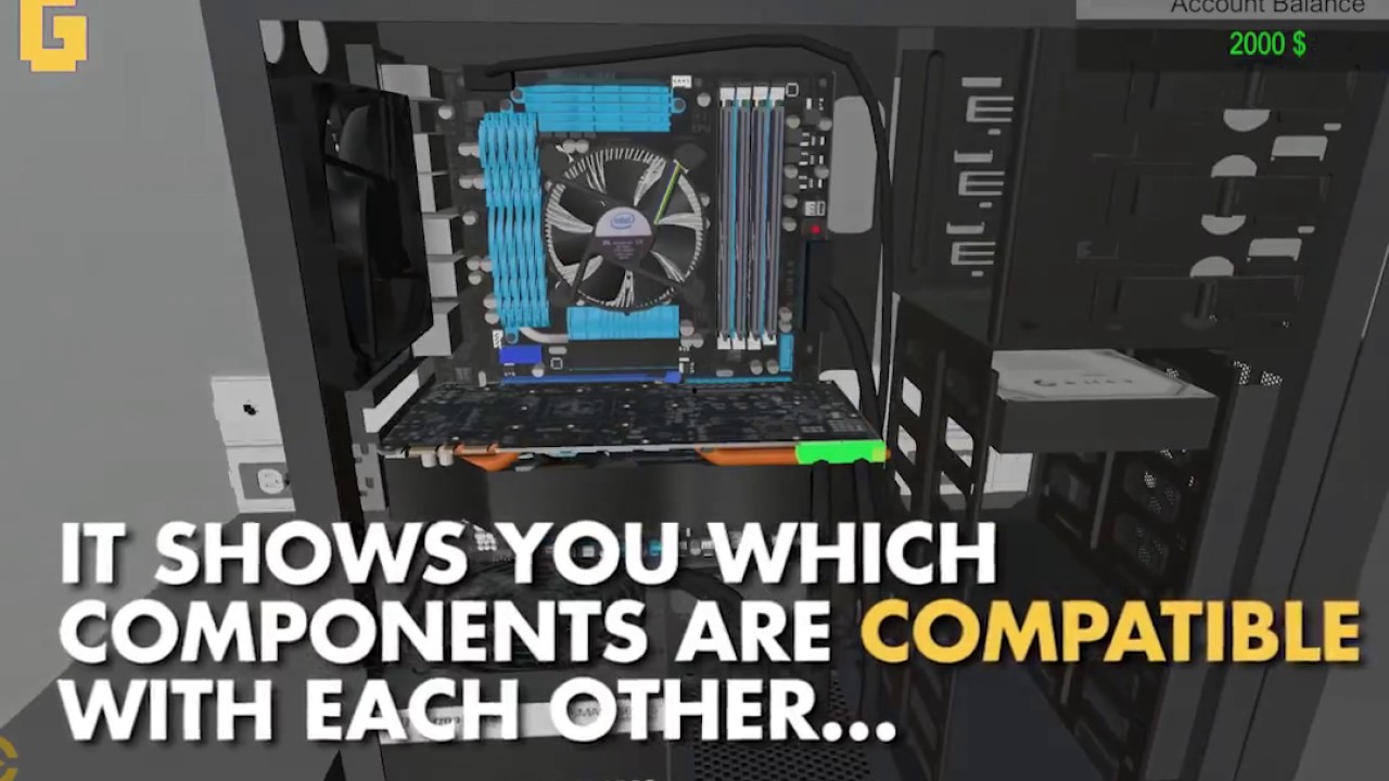 PC Building Simulator - How To Build A PC Optimized For Gaming ...