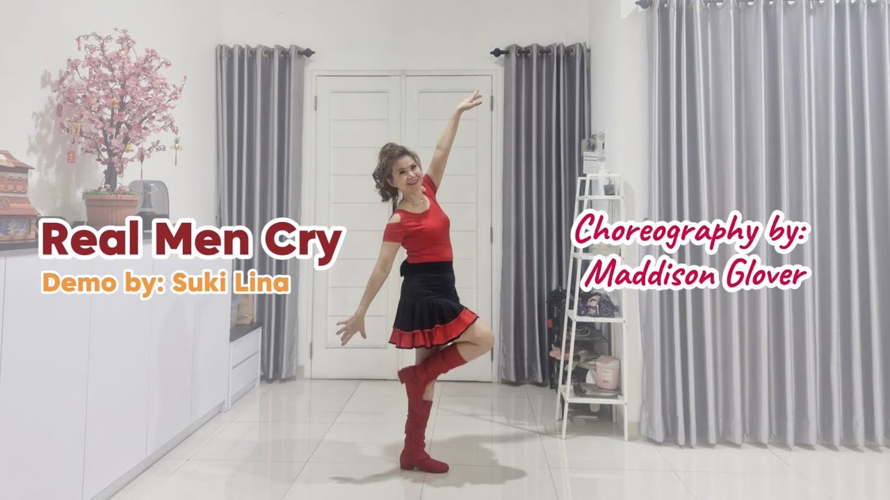 Real Men Cry - Line Dance - YouTube