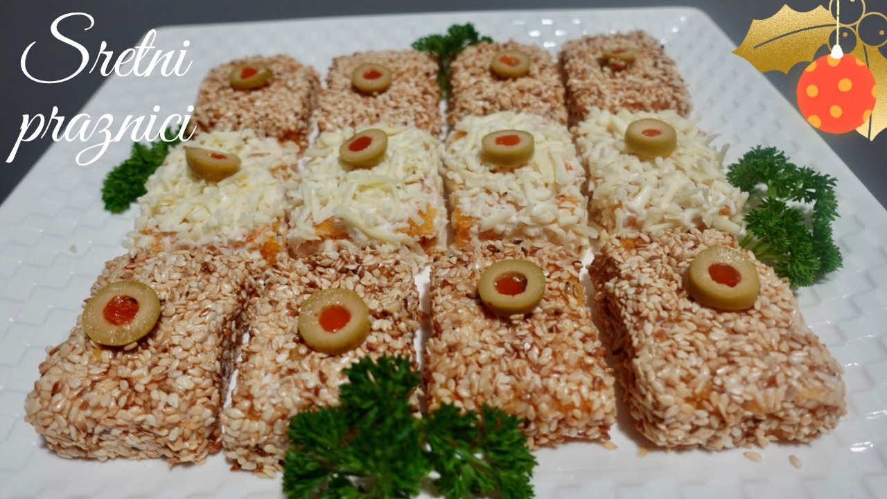 POSNI SLANI ČUPAVCI, JEDNOSTAVNO I UKUSNO PREDJELO - YouTube