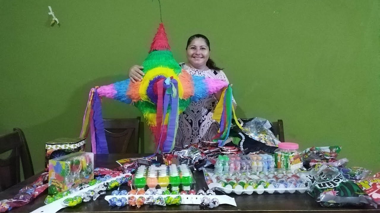 HACIENDO las bolsitas de dulces para la POSADA - YouTube