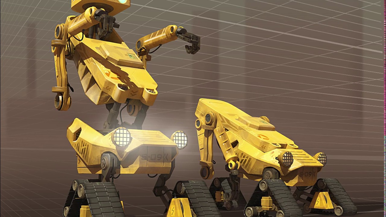 Mecha worker - turntable | Concept by Onder Kilavuz https://www ...