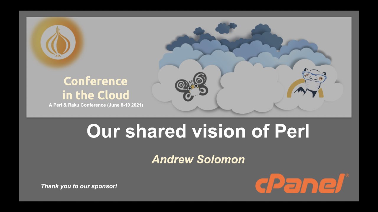 Our shared vision of Perl - Andrew Solomon - YouTube