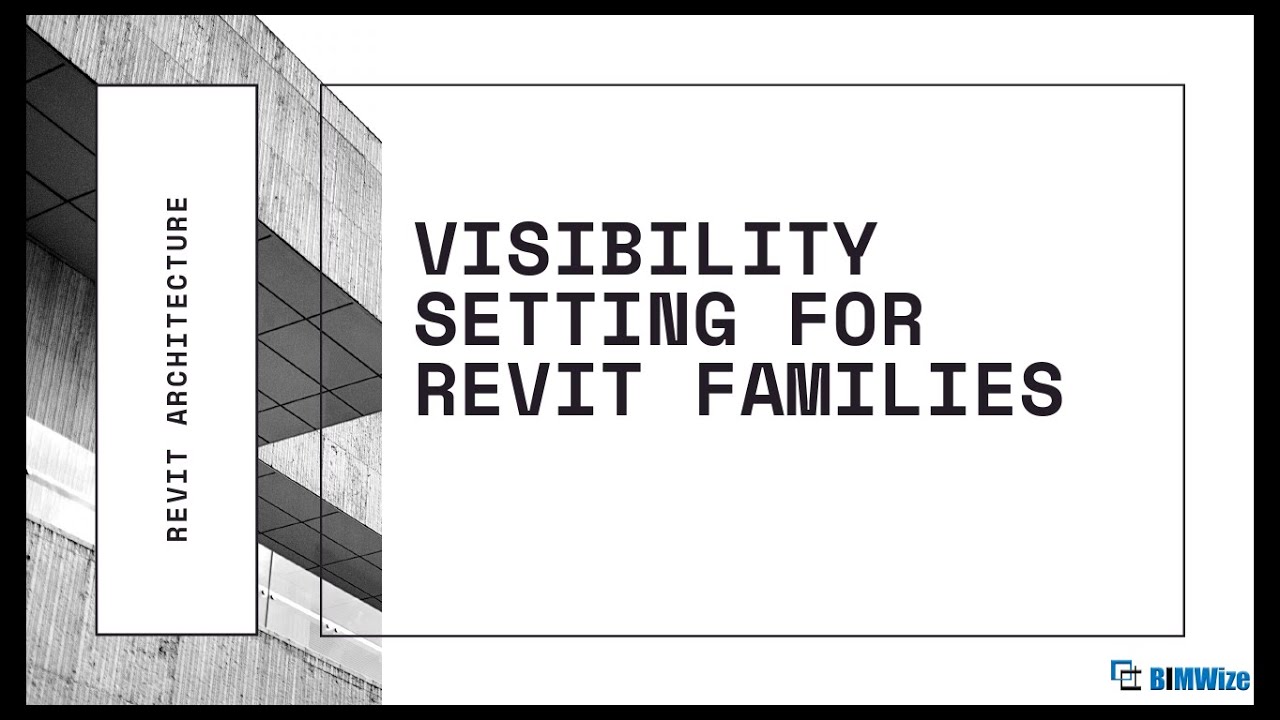 Family Editing - Visibility settings in a Revit Family - YouTube