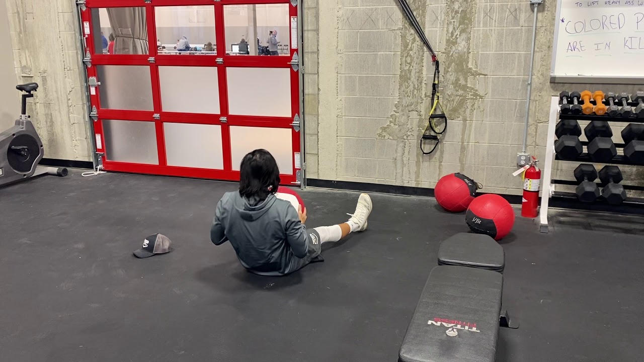 Supine OH MB Throws - YouTube