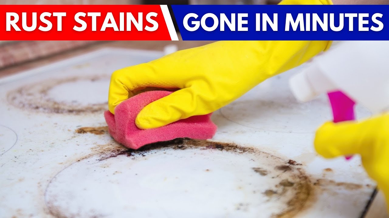 How To Get Rid Of Countertop Rust Stains Easily (This is Amazing) - YouTube